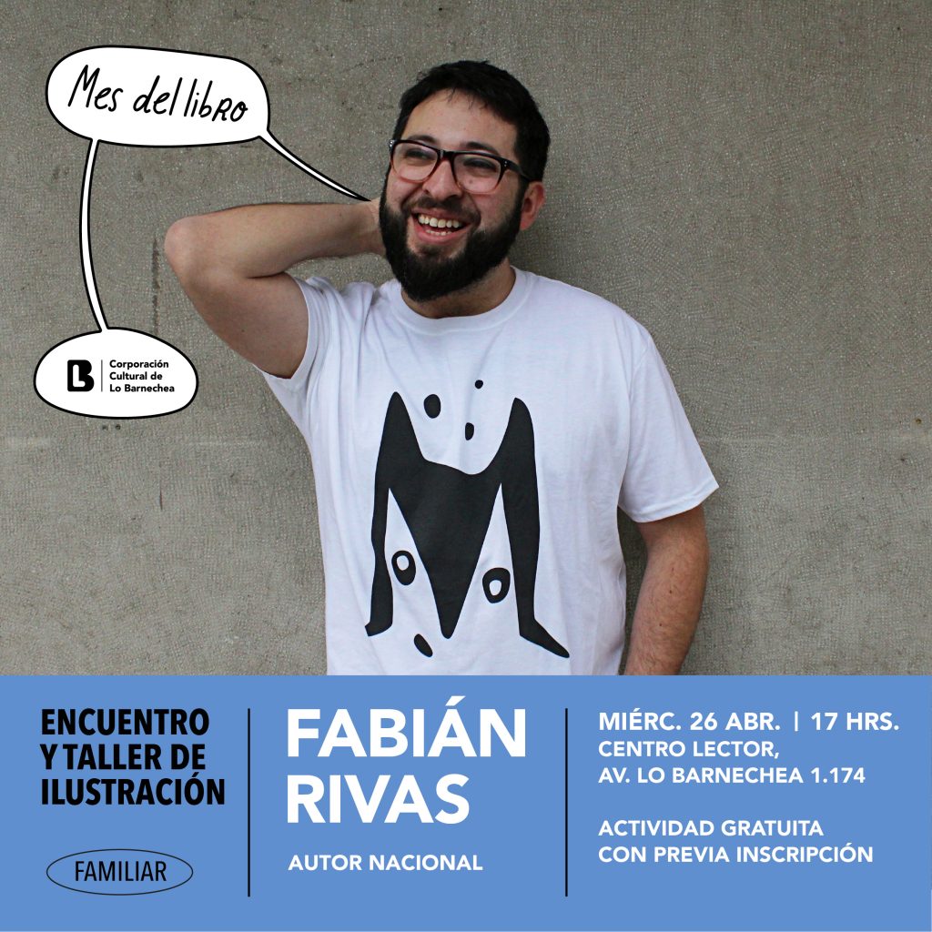 Encuentro Literario Con Fabián Rivas Disfruta Santiago 