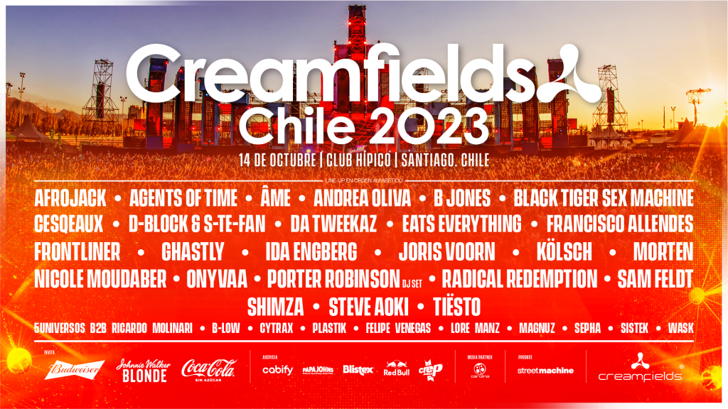 Creamfields Chile 2023 - Disfruta Santiago